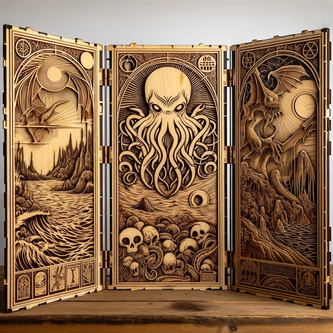 Custom Dungeon Master Screen DM Screen Engraved D&D Game Master Screen ...