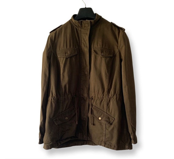 Vintage Dark Green Parka Jacket - Etsy