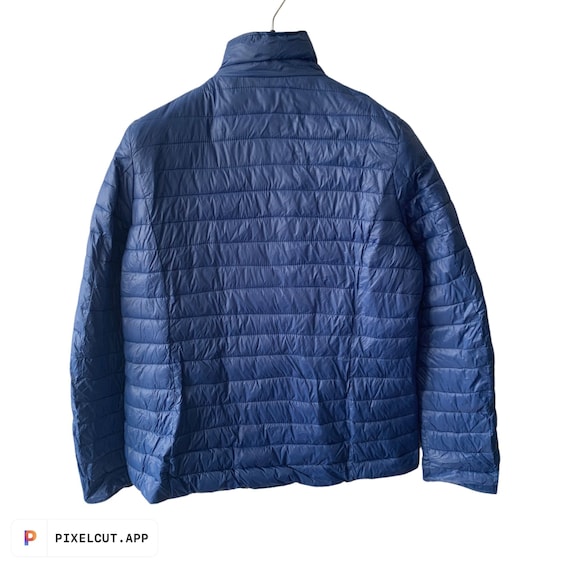 Blue light jacket with floral details - Gem