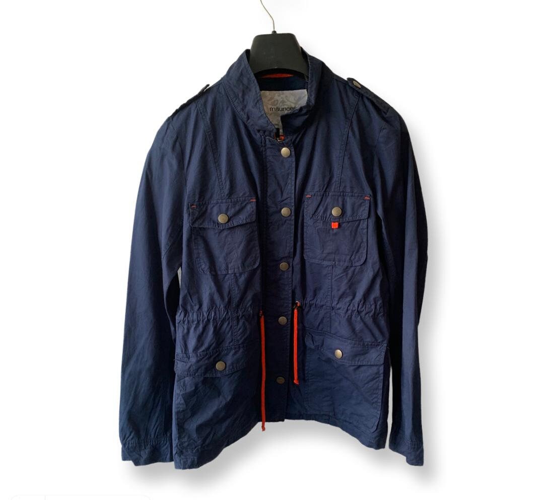 Vintage Dark Blue Parka Jacket - Etsy