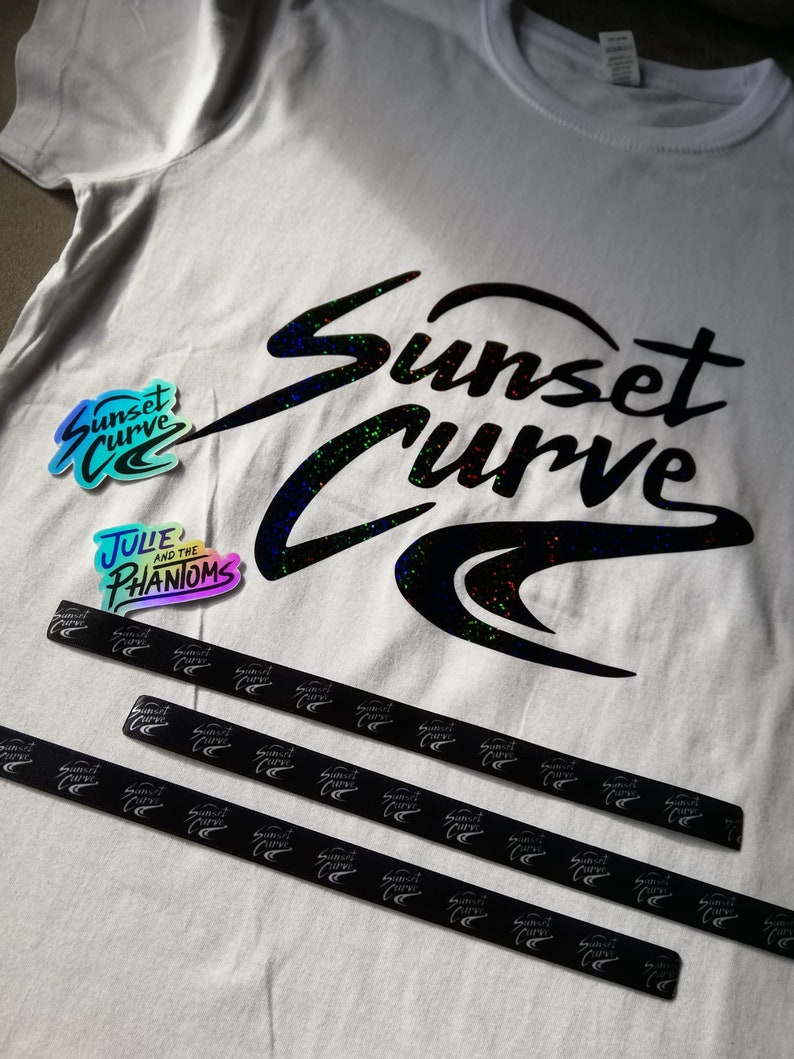 Julie And The Phantoms and Sunset Curve Holographic Sticker | Etsy