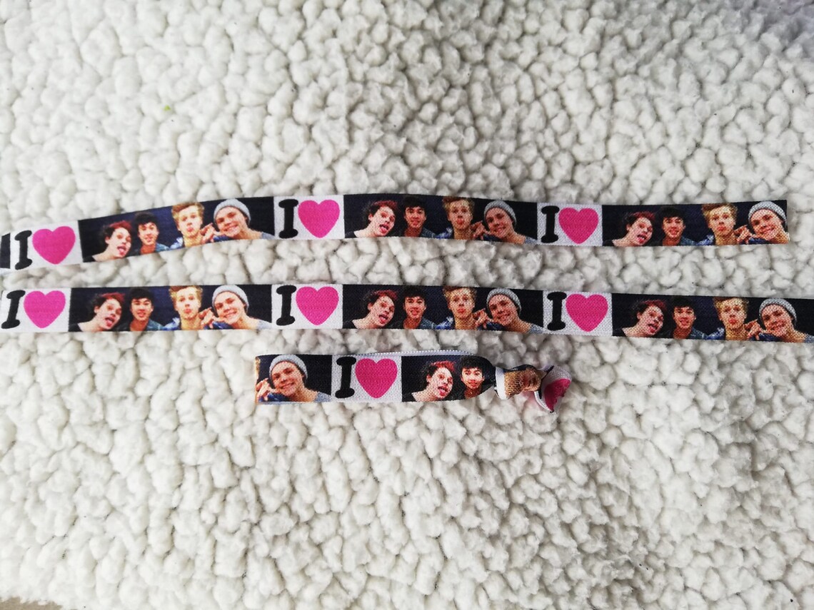 5SOS elastic bracelet wristband scrunchie hair rubber | Etsy