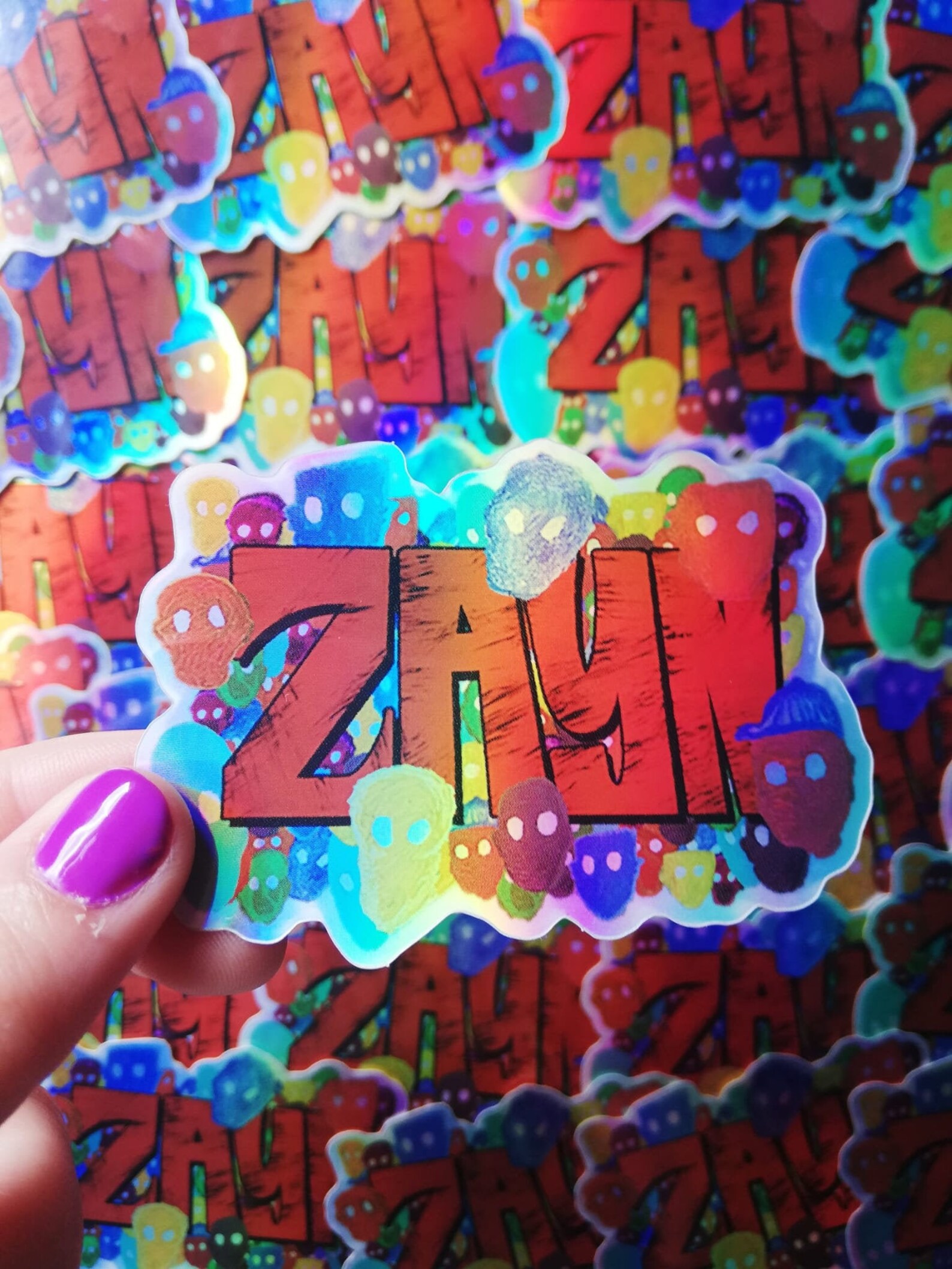Zayn Malik Holographic Sticker // Nobody Is Listening | Etsy España
