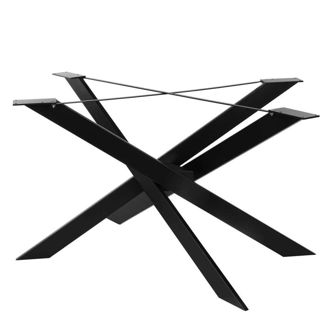 Table Base Orion Table Legs Cross Frame Table Runners Steel Metal ...