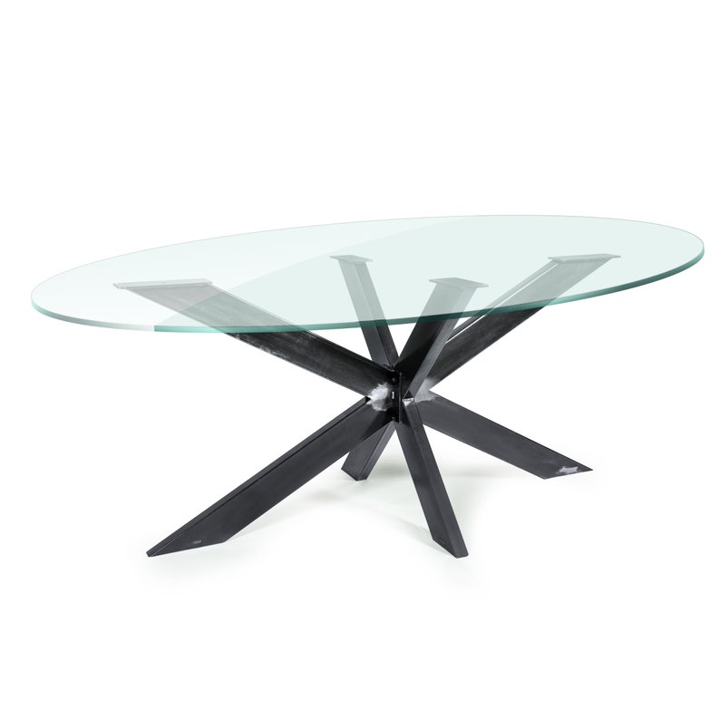 Table Base Spider Table Legs Cross Frame Table Runners Steel - Etsy