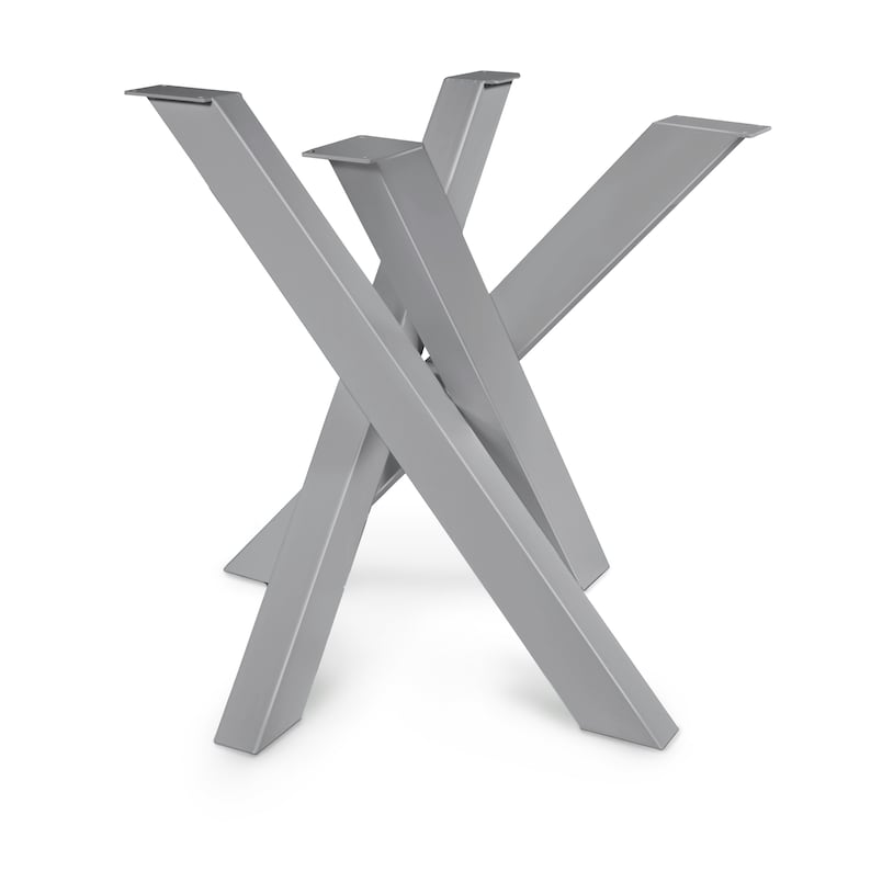 Table Base Orion Table Legs Cross Frame Table Runners Steel Metal ...