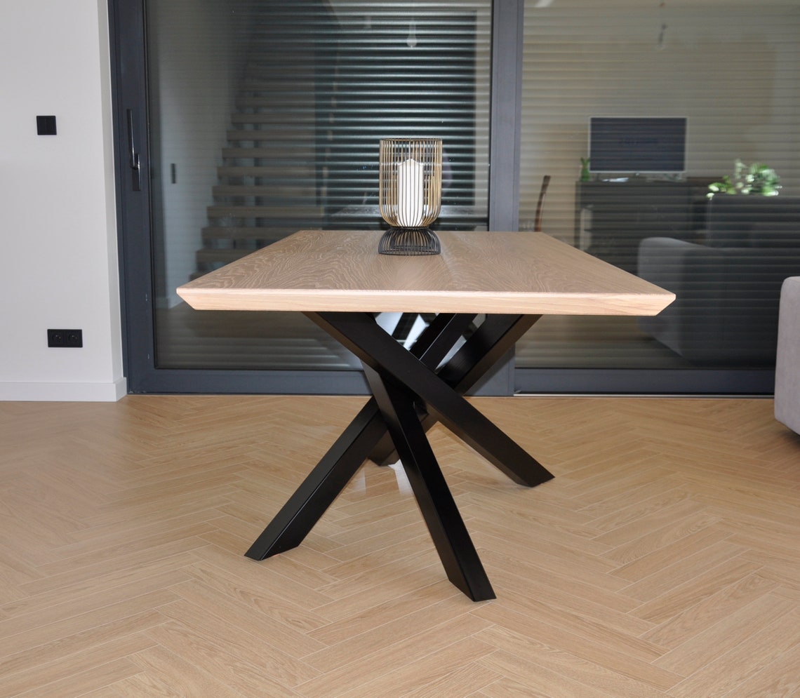 Table Base Orion Table Legs Cross Frame Table Runners Steel - Etsy