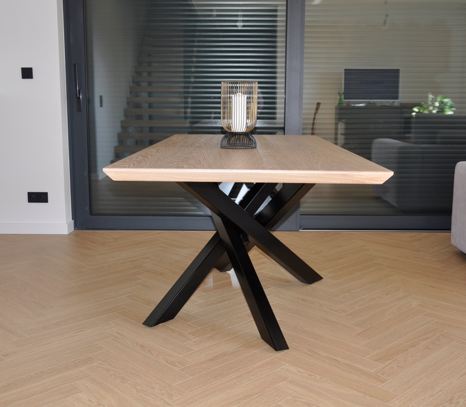 Table Base Orion Table Legs Cross Frame Table Runners Steel - Etsy