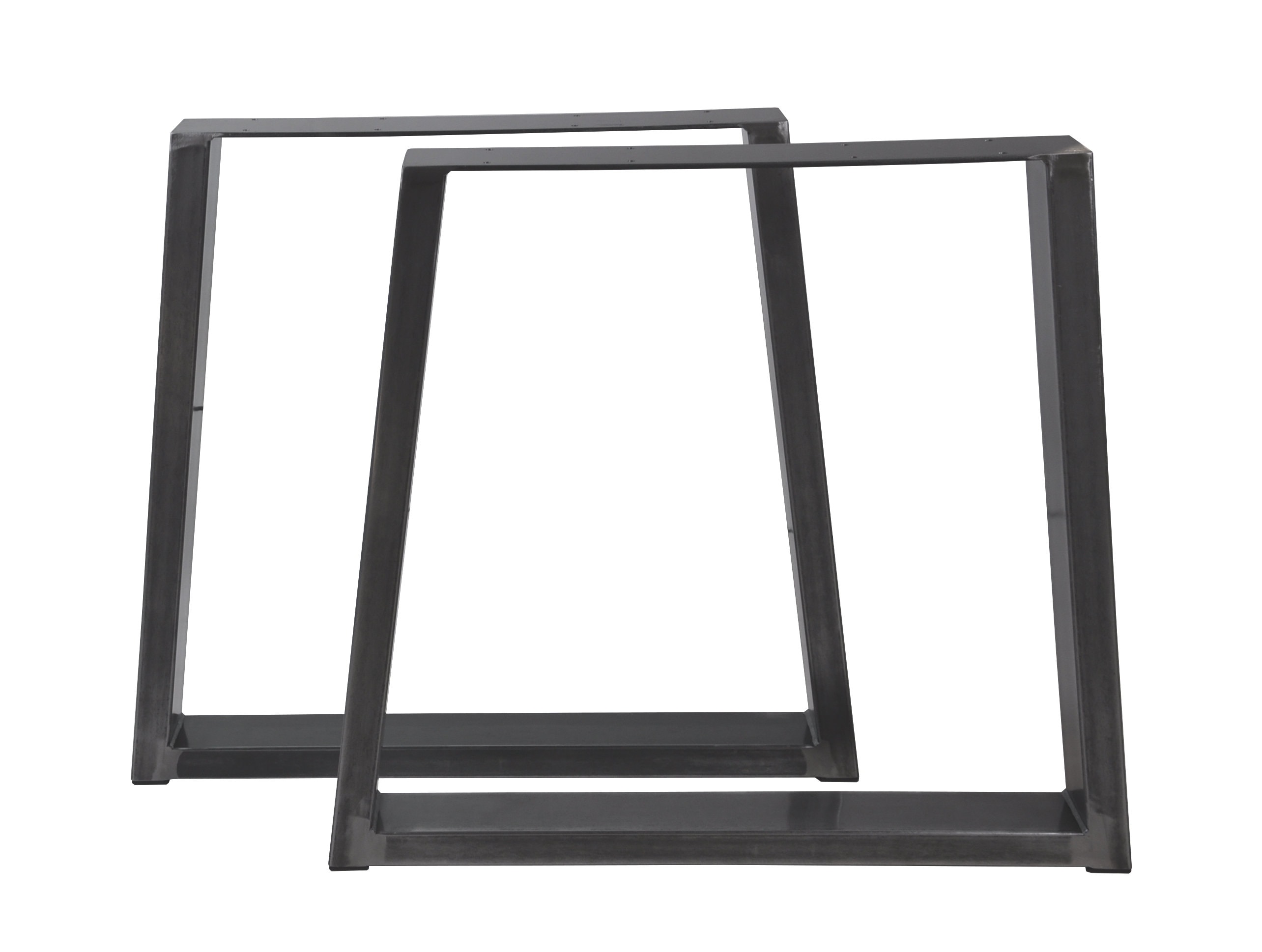 2 X Table Frame Legs Sleek Modern Table Base Trapezoid | Etsy