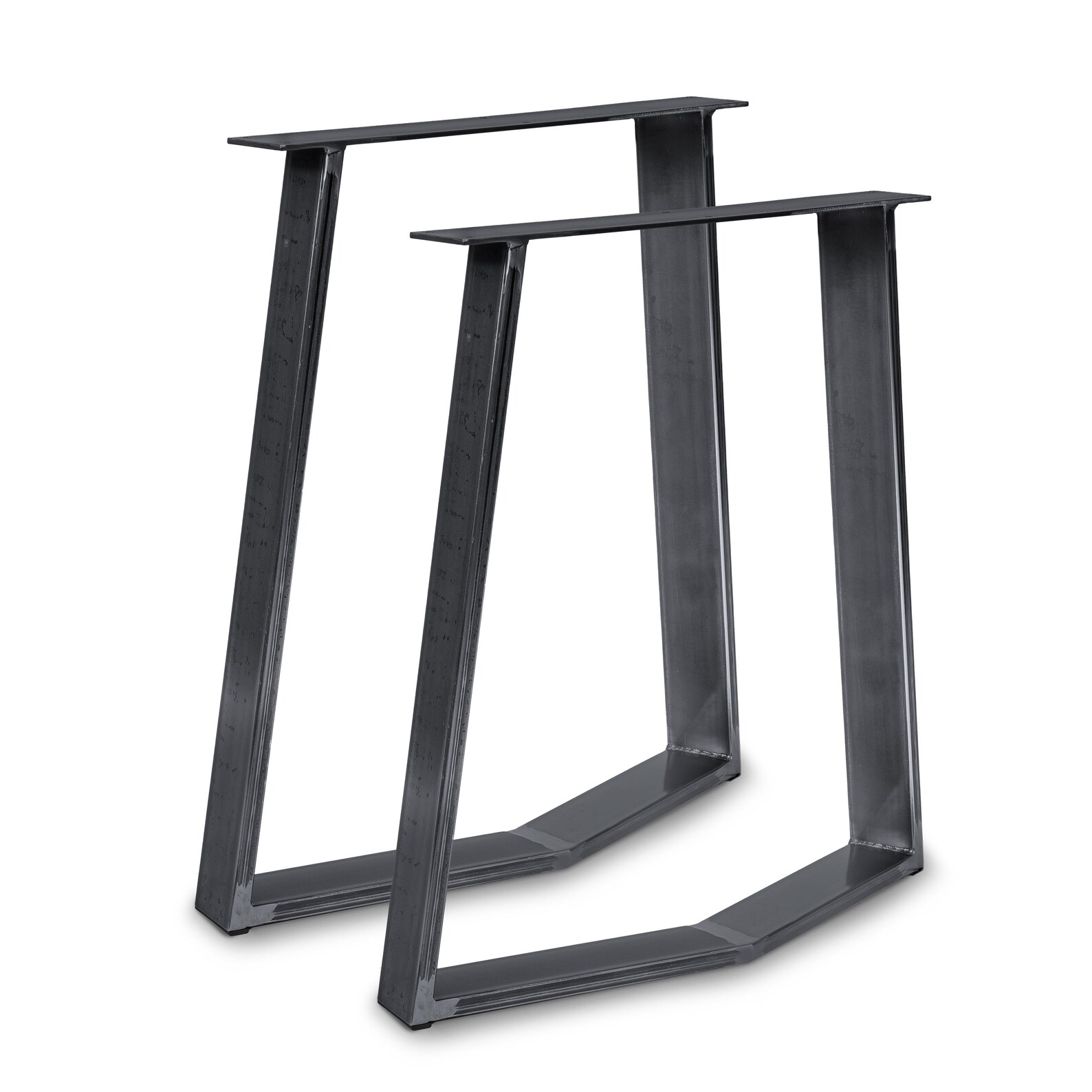 2 X Table Frame Legs Sleek Modern Table Base Trapezoid - Etsy