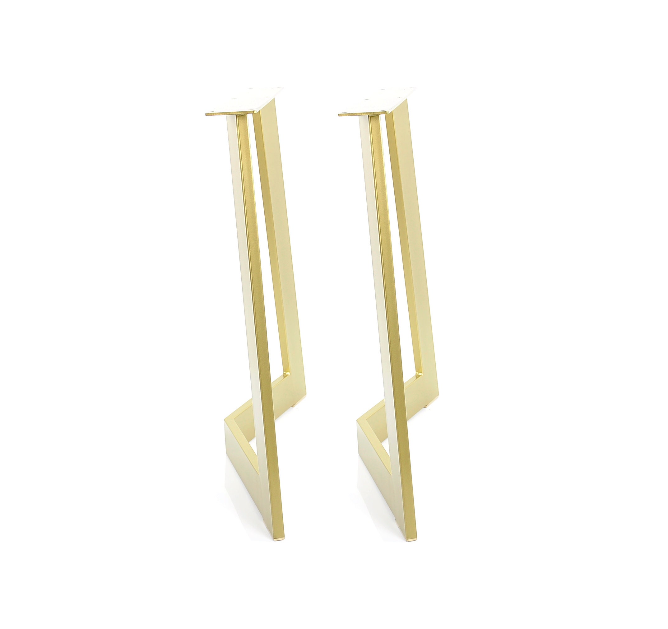 Table Legs Steel Table Legs set of 2 Dining Table Desk - Etsy