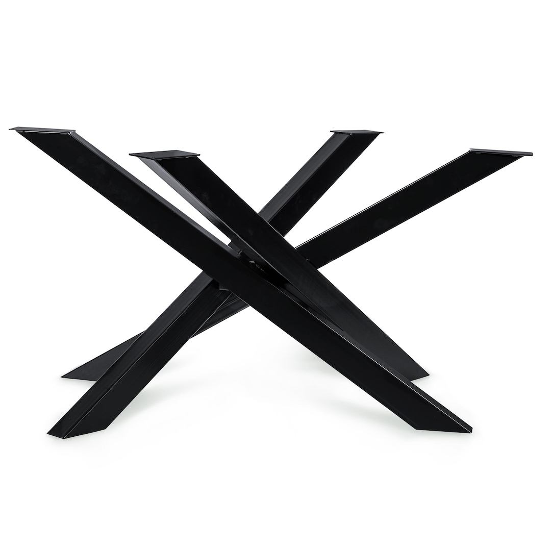 Table Base Orion Table Legs Cross Frame Table Runners Steel Metal ...