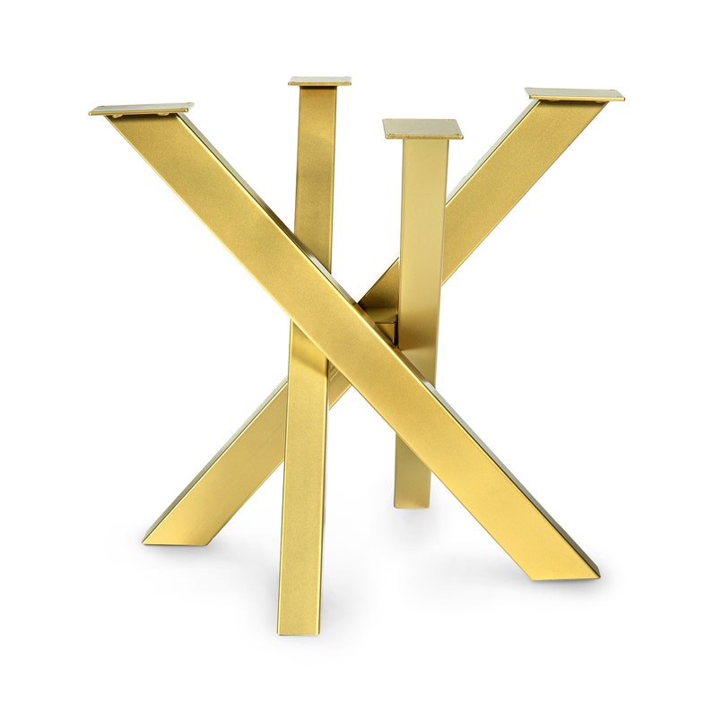 Table Base Orion Table Legs Cross Frame Table Runners Steel Metal ...
