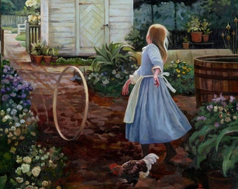 Nasturtium and Goldfinch by Pamela Patrick White - Etsy