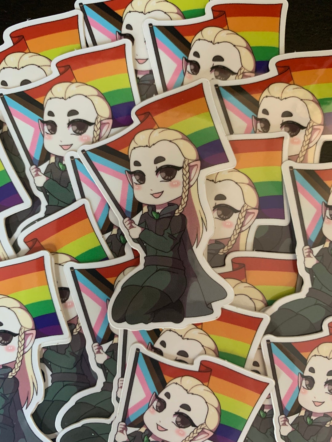 Legolas Pride Sticker - Etsy