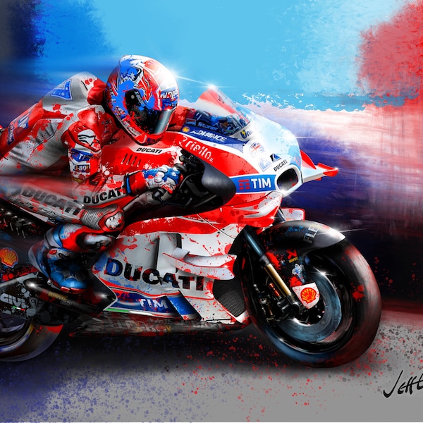 Ducati Art Print - Etsy