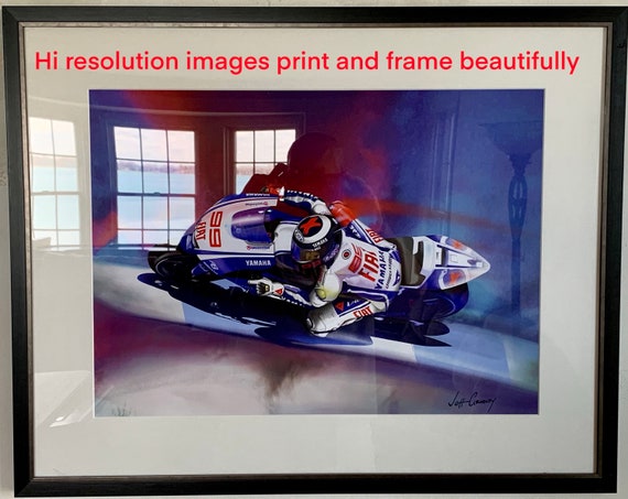 Jorge Lorenzo 2019 Under Lights Autographed Collectables