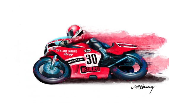 Dale Singleton 2 Time Daytona 200 Champ Downloadable - Etsy