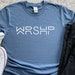 Worship Shirt, WRSHP Shirt, Worshipper Shirt, Worship Team Shirts ...