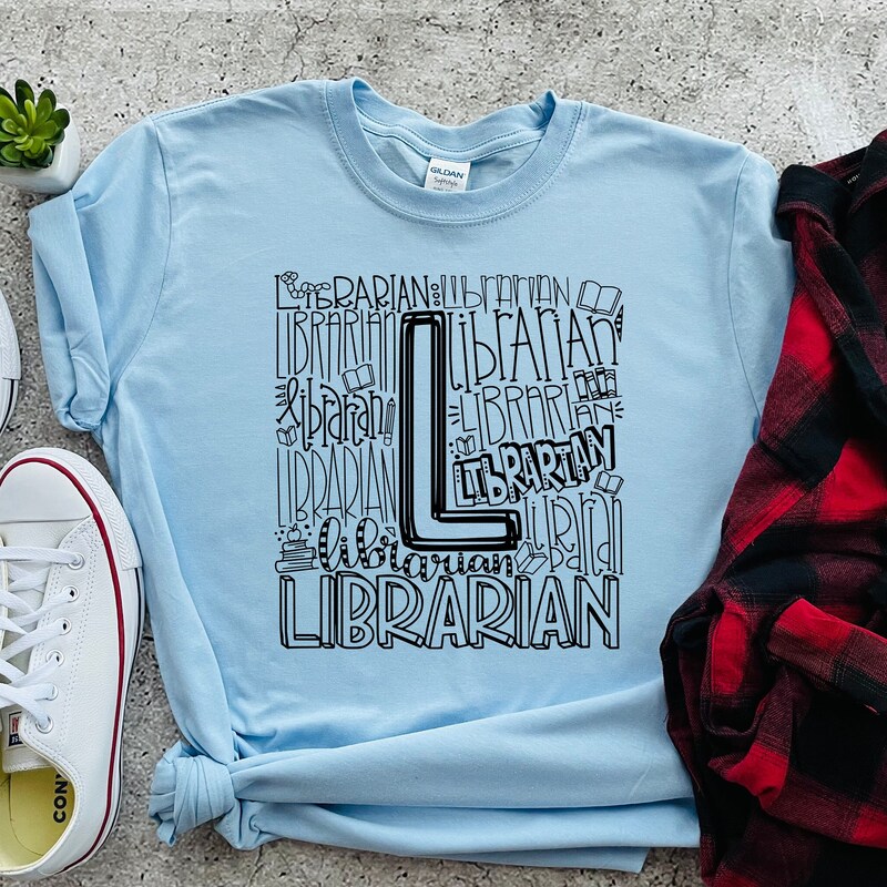 Librarian Shirt - Etsy