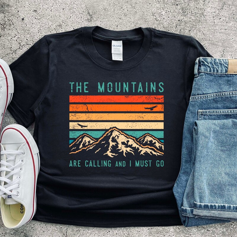Mountain Tshirt - Etsy