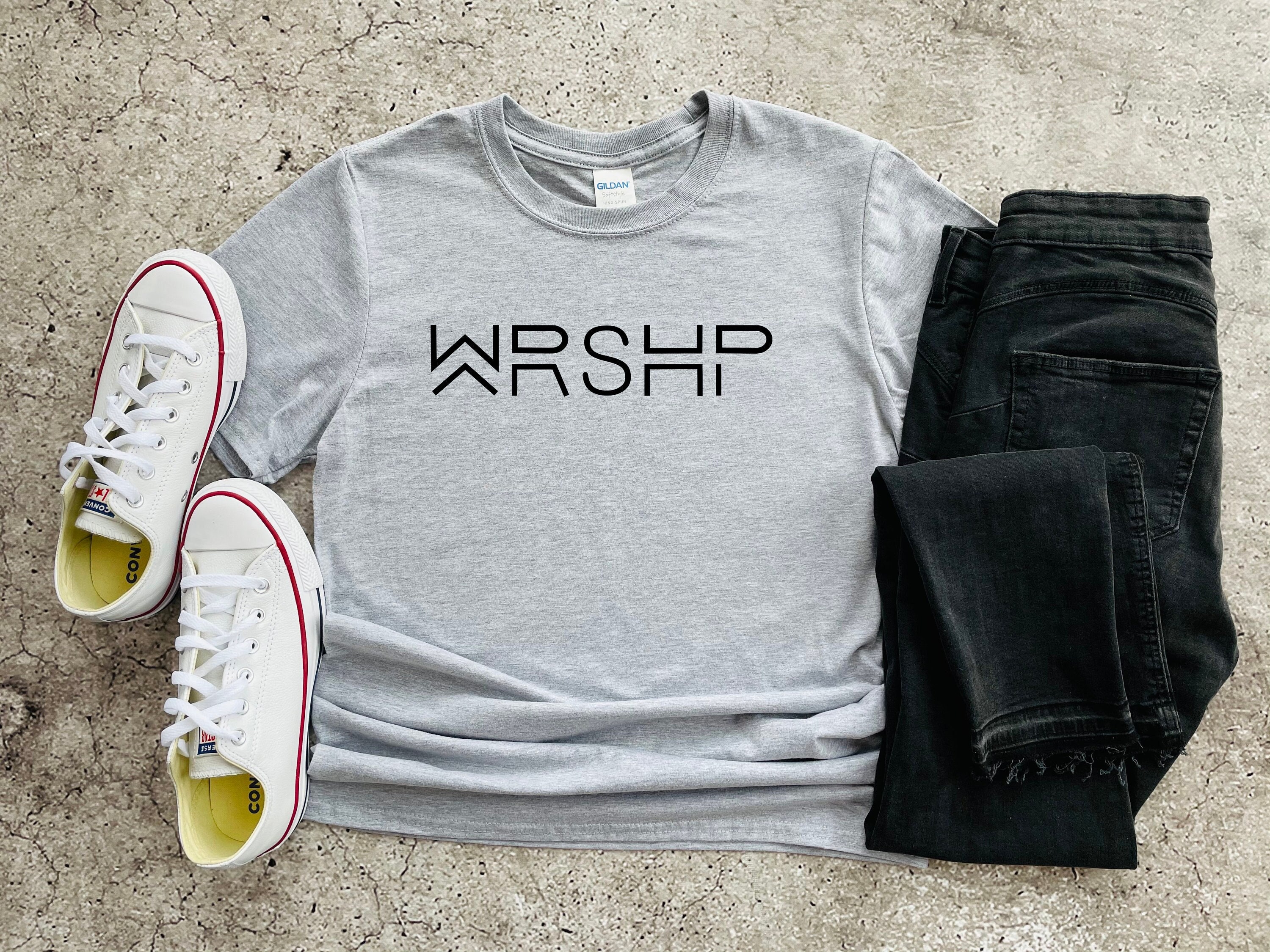 Worship Shirt WRSHP Shirt Worshipper Shirt Worship Team - Etsy