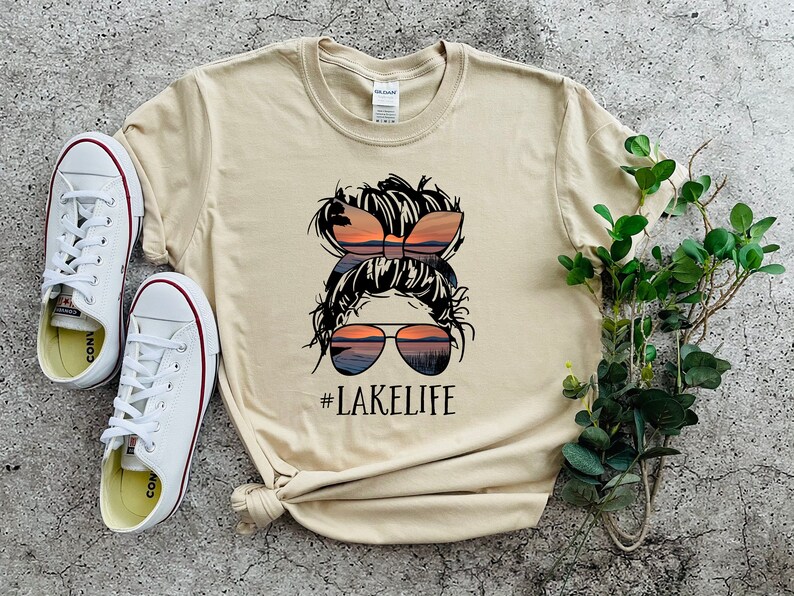 Lake Life Shirts Lake T-shirts Lake Life Woman Shirt Woman | Etsy