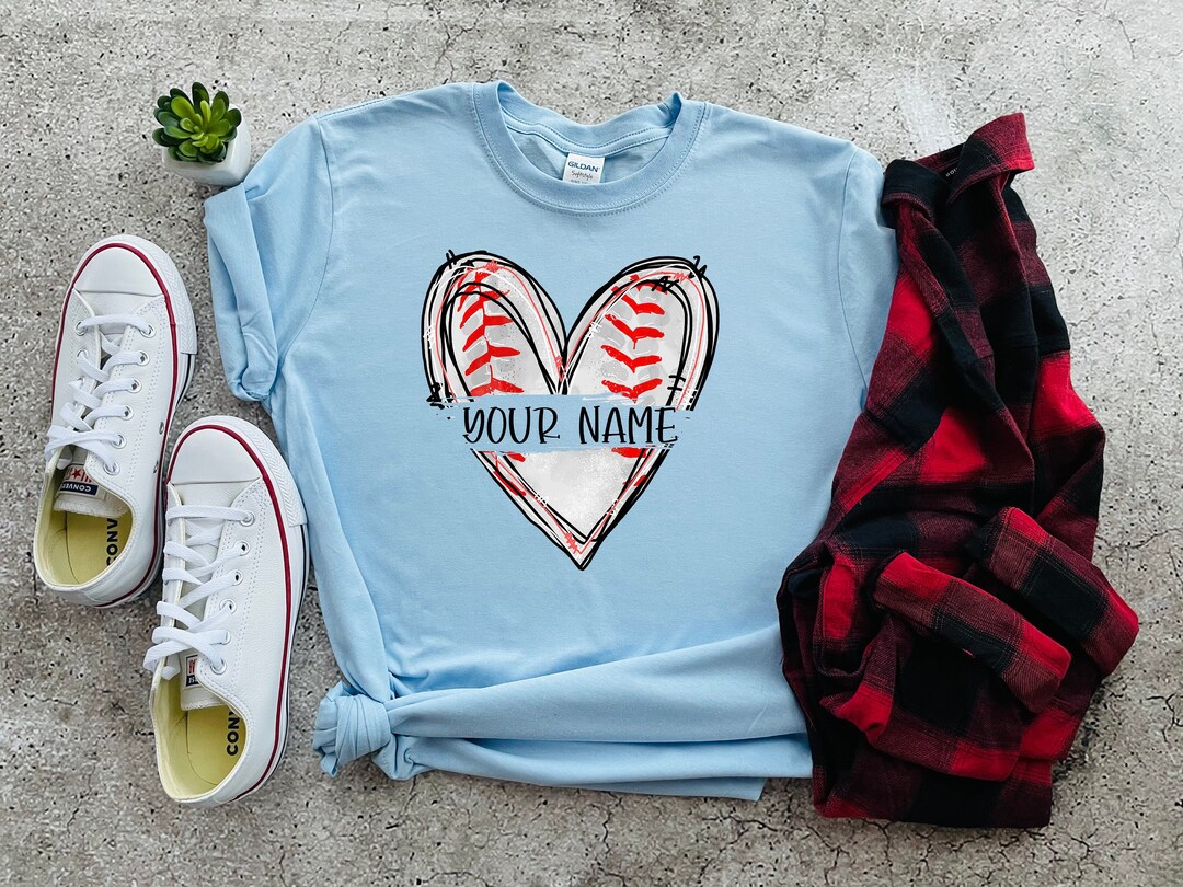 Personalized Baseball Mom Shirt, Baseball Personalized Name Shirt ...