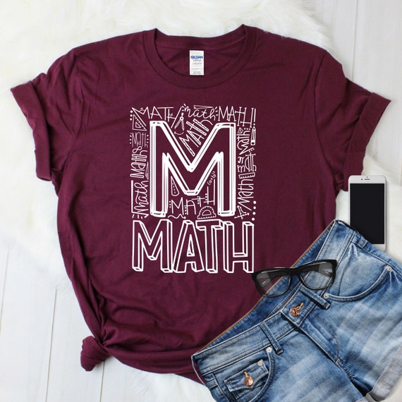 Math Teacher Math Shirt Custom Teacher Shirts Teacher Team - Etsy