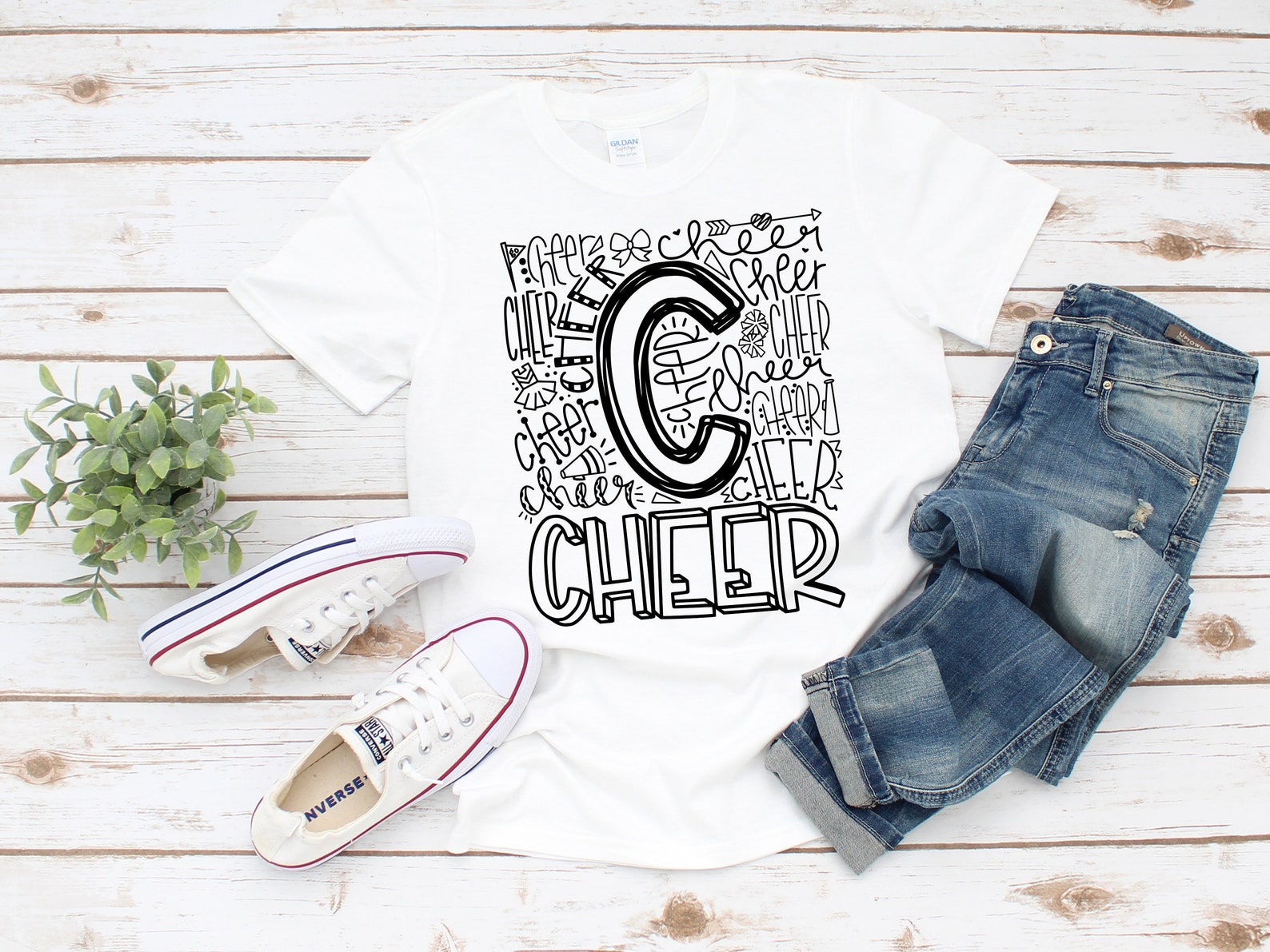 Cheer Shirt Cheer Graphic Tee Cheer Clothing Cheer - Etsy