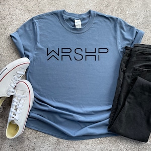 Worship Shirt WRSHP Shirt Worshipper Shirt Worship Team - Etsy