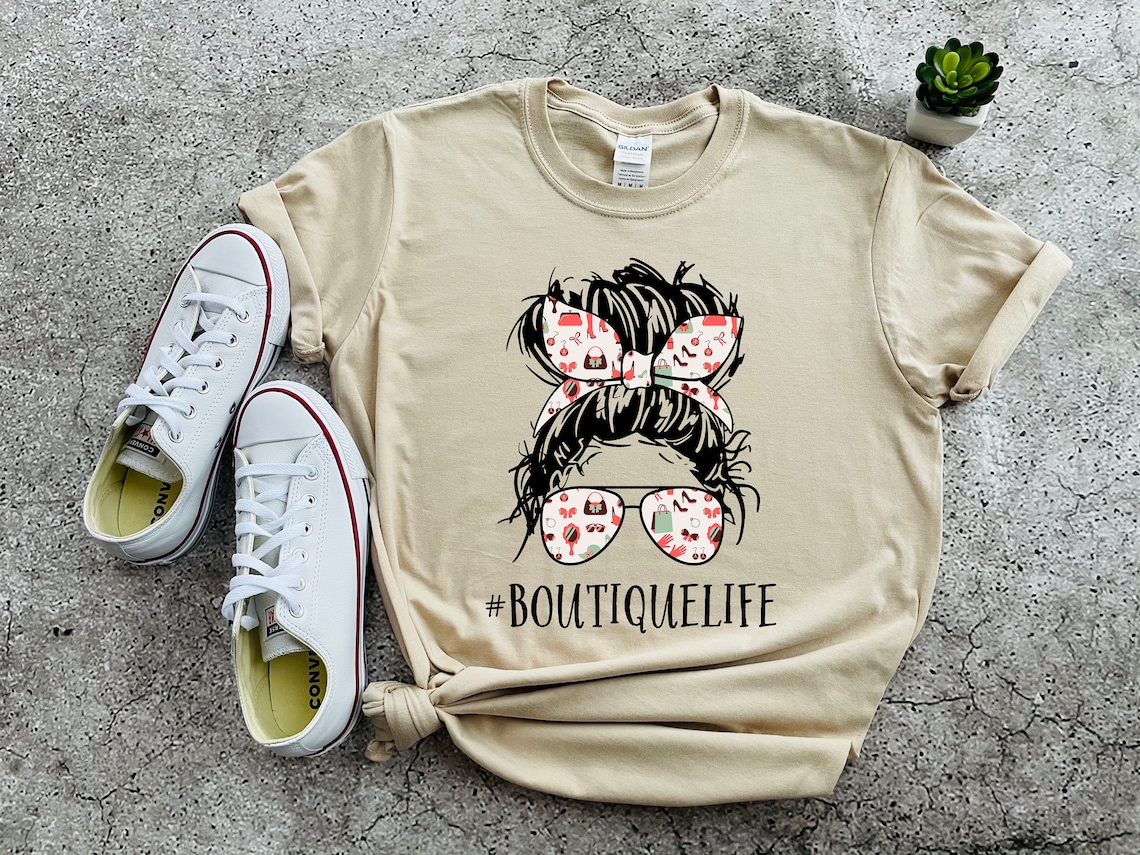 Boutique Life Shirt Boutique Life T-shirt Shopping Shirt | Etsy