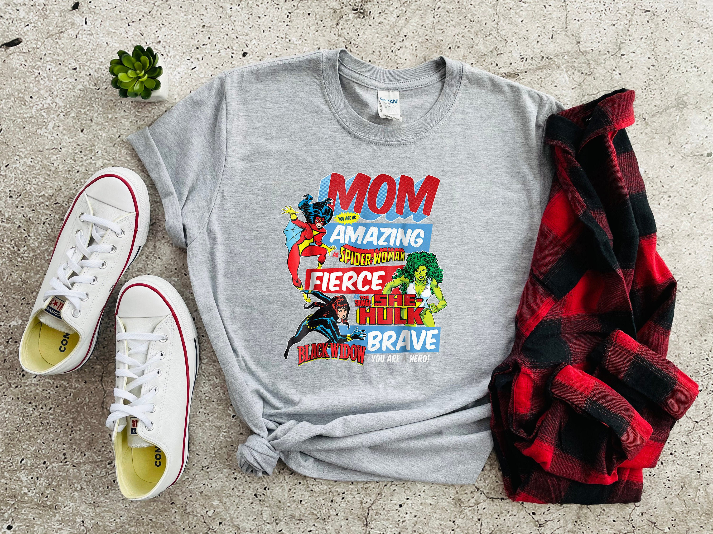 Mom Shirt Superhero Mom Shirt Mom Gift Mama Superhero | Etsy