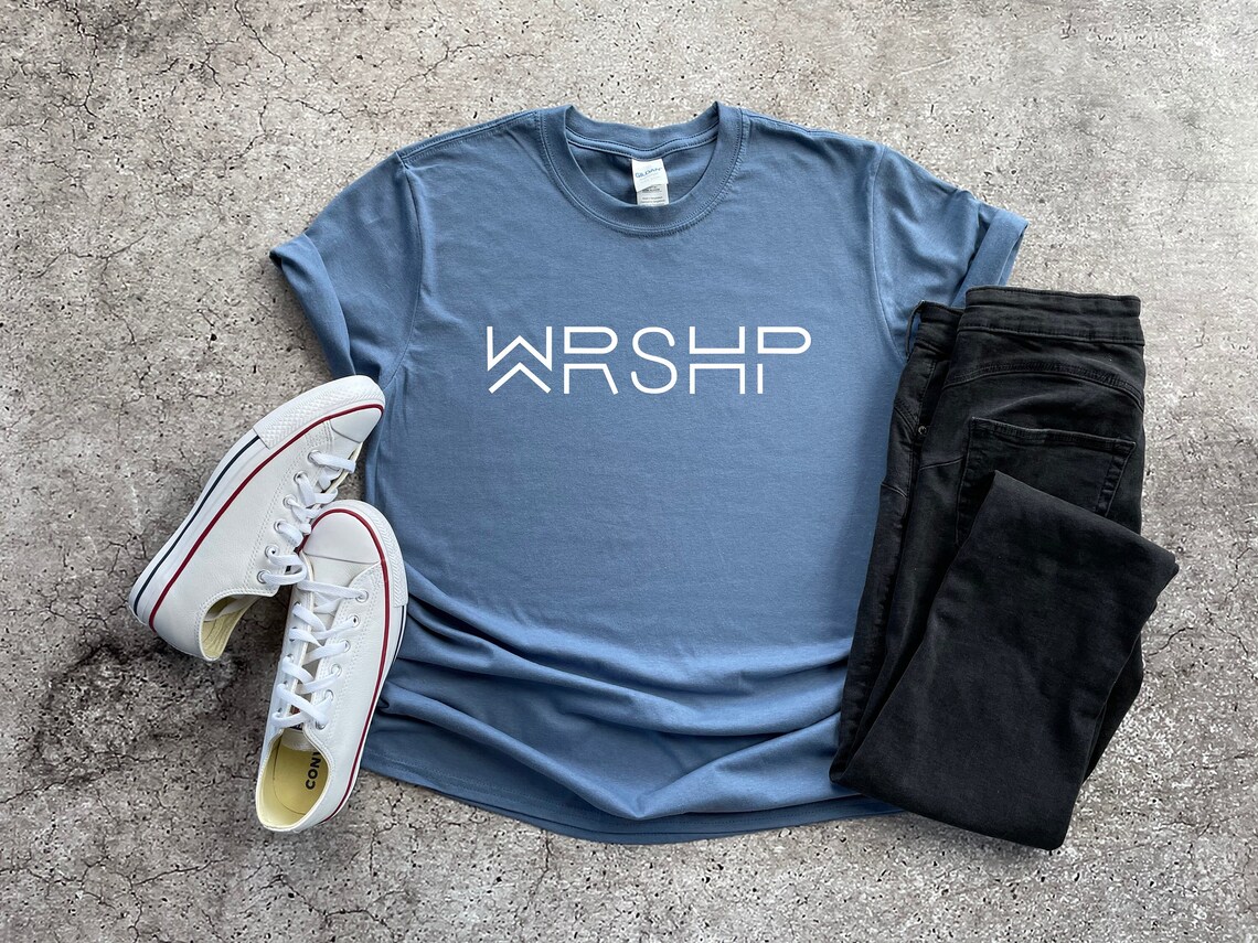 Worship Shirt WRSHP Shirt Worshipper Shirt Worship Team - Etsy