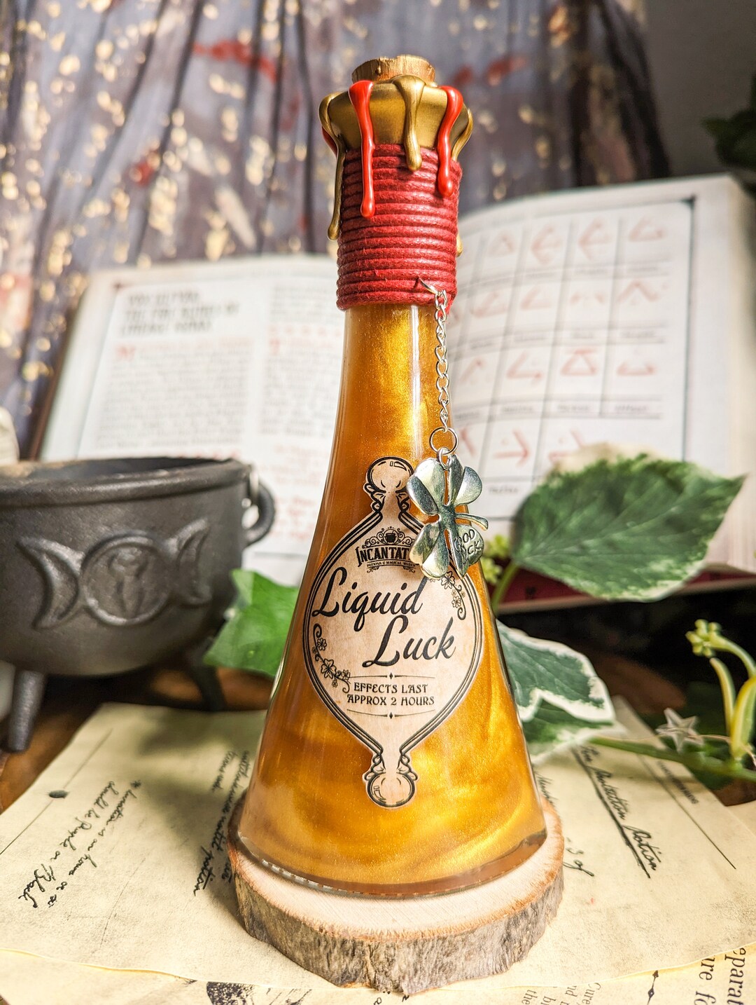 Liquid Luck Potion lucky Spell Witch and Wizard Potions - Etsy