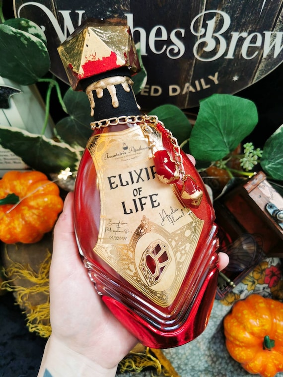 Elixir of Life Potion Luxe Witch and Wizard Potions Vials - Etsy