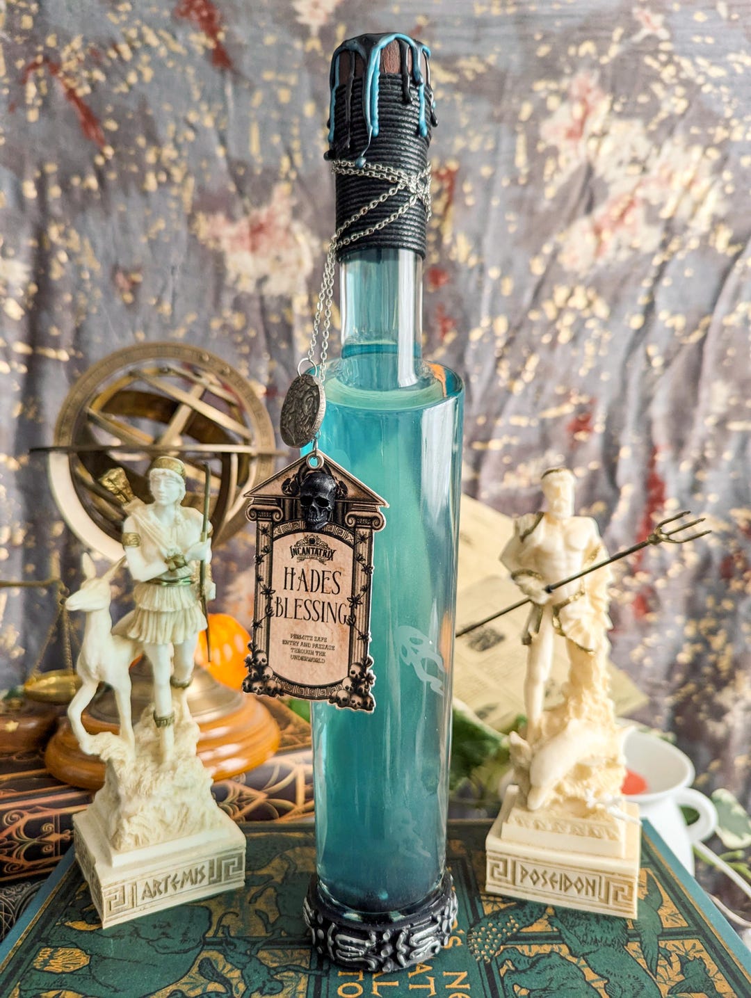 Hades' Blessing Potion — Greek Myth, Witch and Wizard Potions, Vials ...
