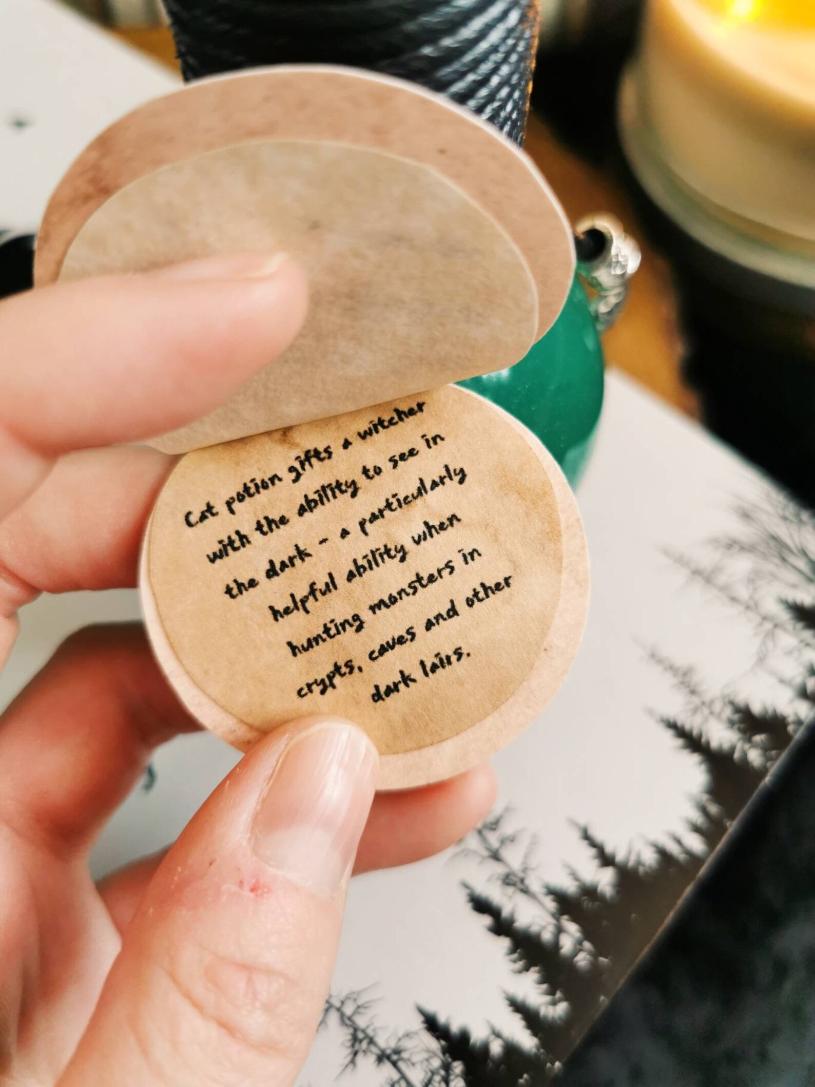 Cat Potion the Witcher Geralt Yennefer Ciri | Etsy UK