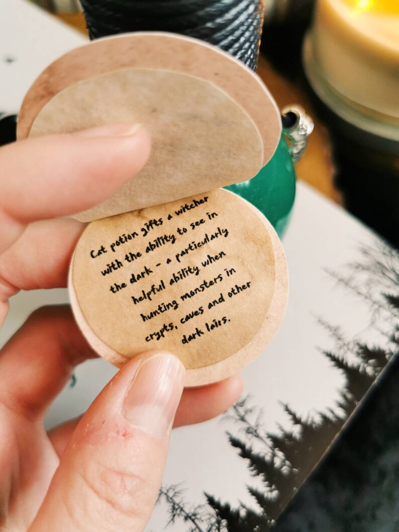 Cat Potion the Witcher Geralt Yennefer Ciri - Etsy