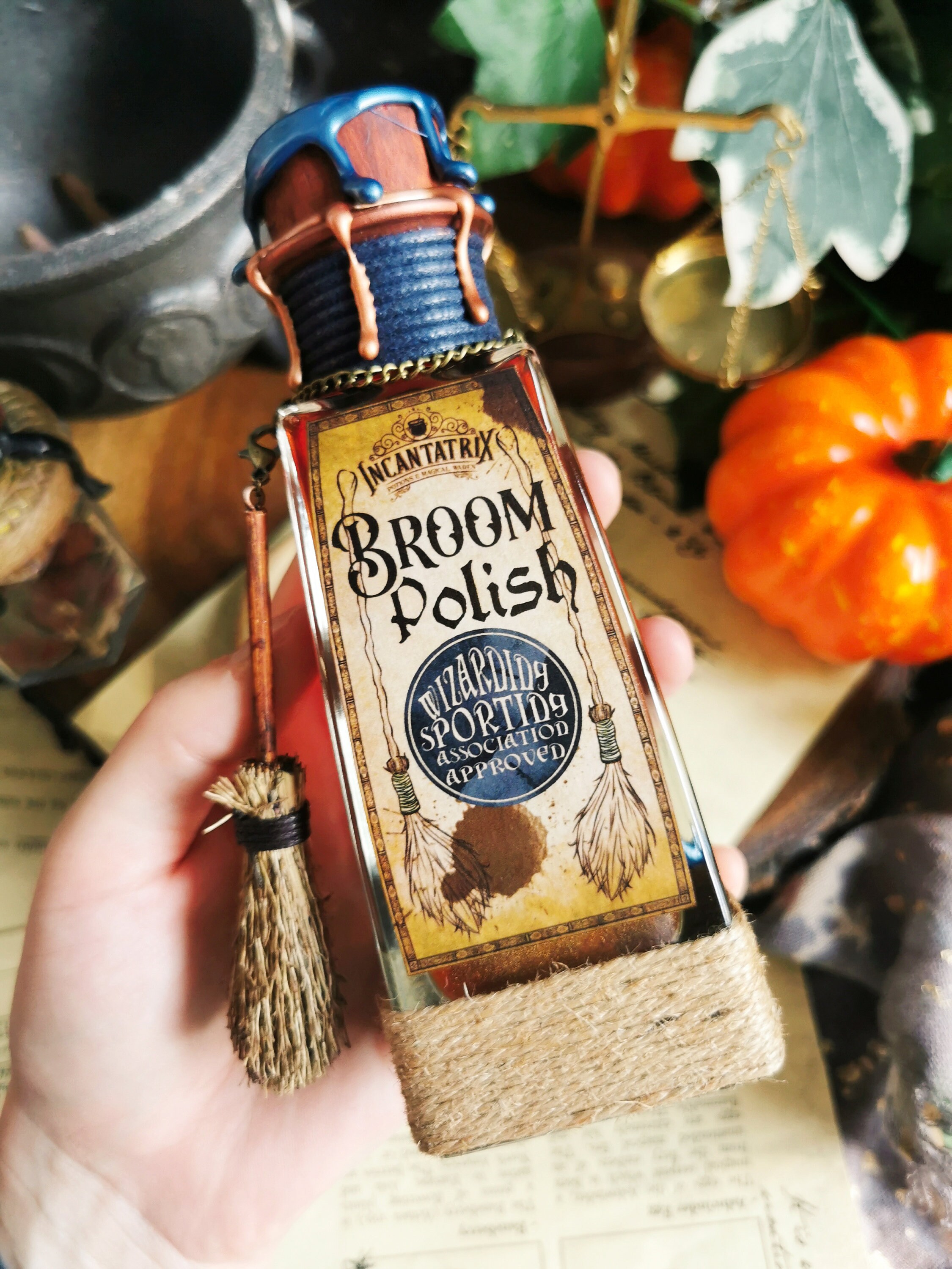 Broom Polish | Magix Potion | Decrotive Realistic Potion - Etsy UK