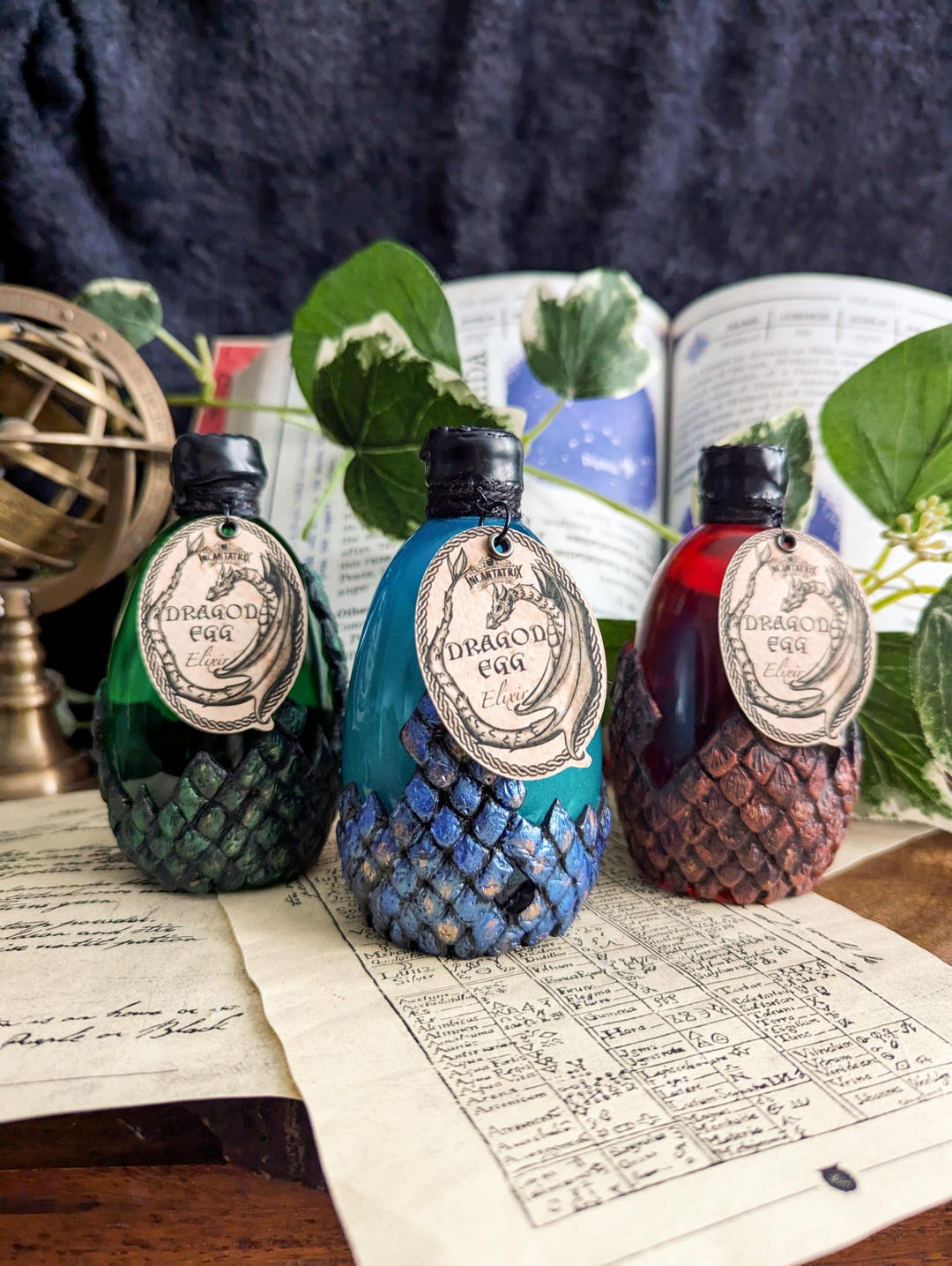 Dragon Egg Elixir | Potion Bottle | Realistic | Dnd Fantasy Art ...