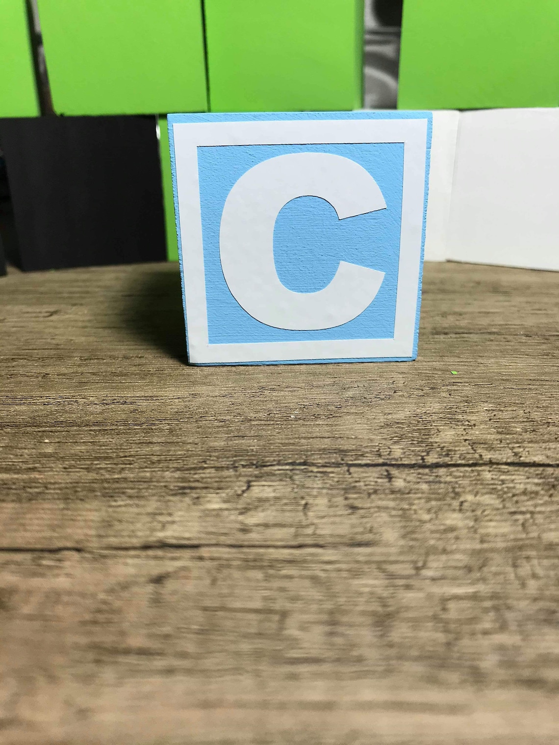 2x2x2 Inch WOOD Block That Are Personalized With Your Choice - Etsy