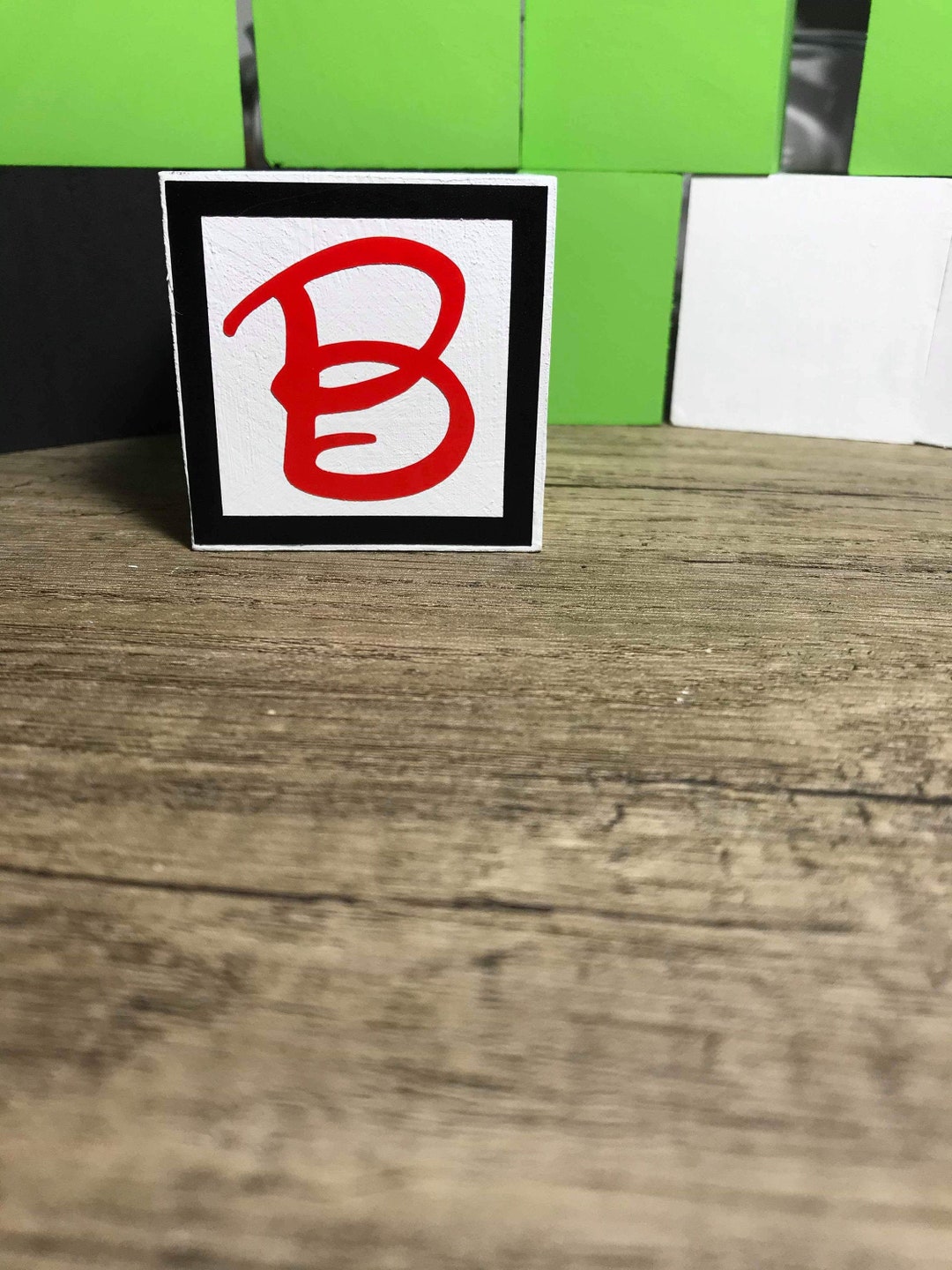 2x2x2 Inch WOOD Block That Are Personalized With Your Choice - Etsy