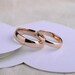 Rose Gold Band Ring Simple Band Ring Everyday Ring Rose - Etsy