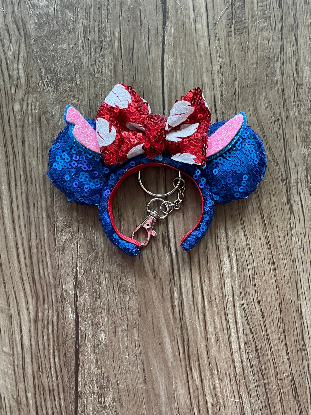 Ohana Means Ear Keychain, Lilo and Stitch Ears, Lilo and Stitch ...