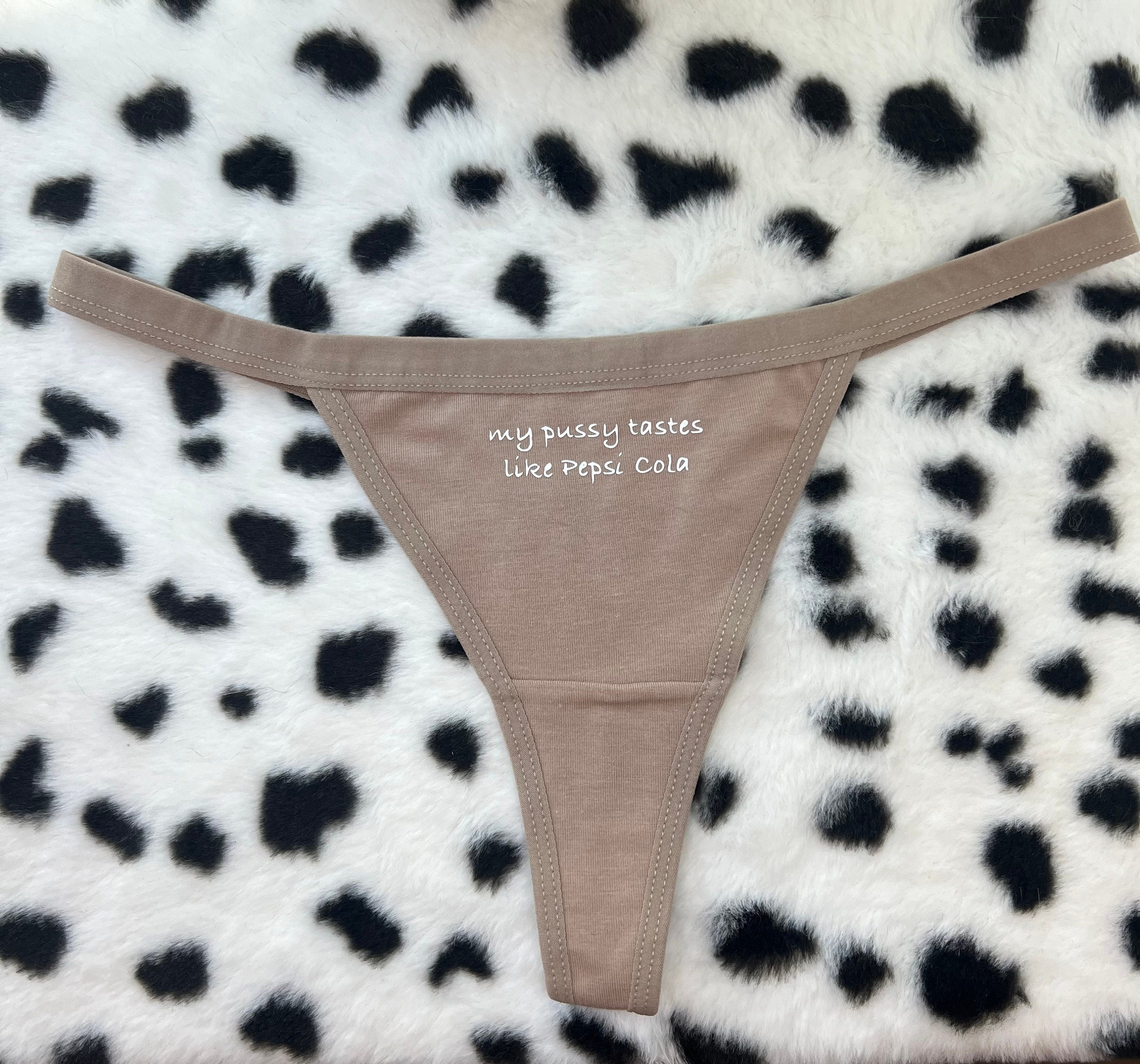 Custom Funny Thong Panty Womens Underwear Lasso Lana Ocean Blvd Del Rey ...