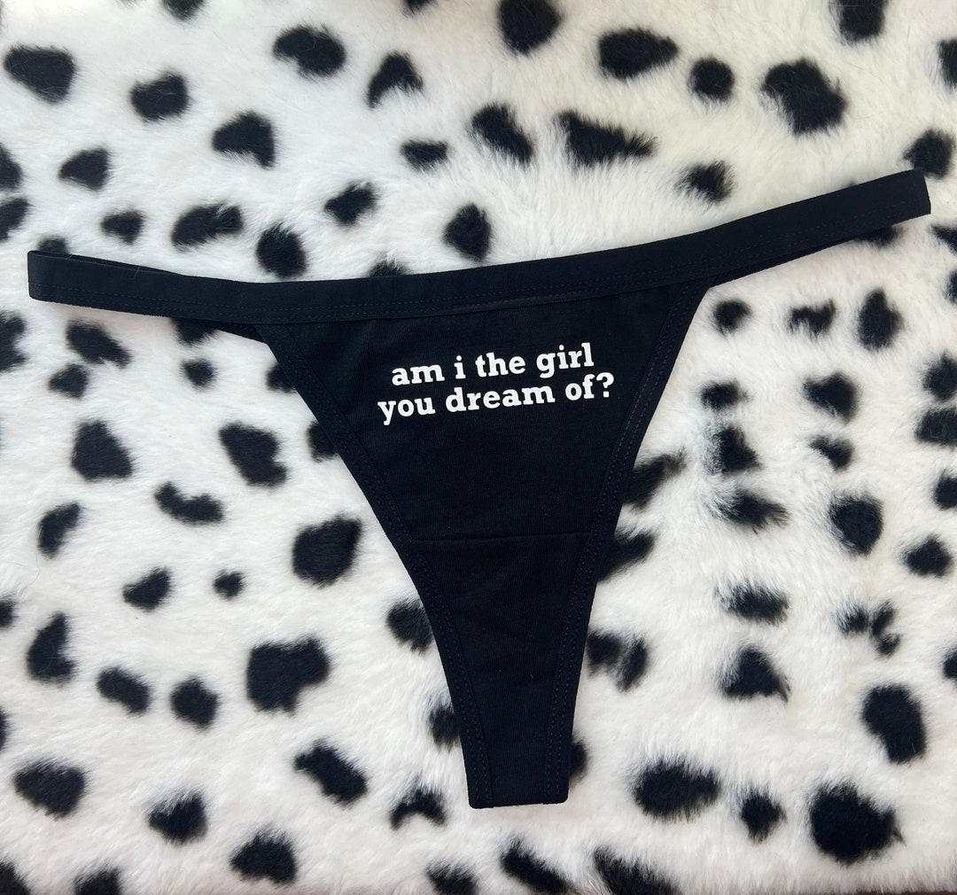 Custom Thong Panty Womens Underwear Lasso Lana Ocean Blvd Del Rey Pop ...