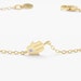 Tiny Solid Gold Hamsa Bracelet, Petite 14k Gold Bracelet, Dainty Mini Hamsa Hand, Small Lucky ...