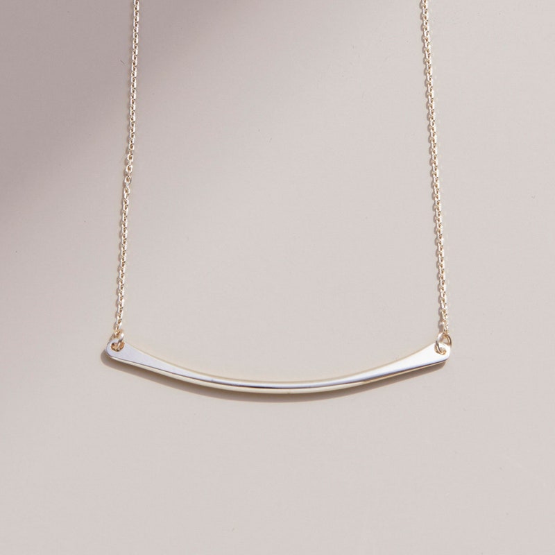 Simple Gold Necklace - Etsy