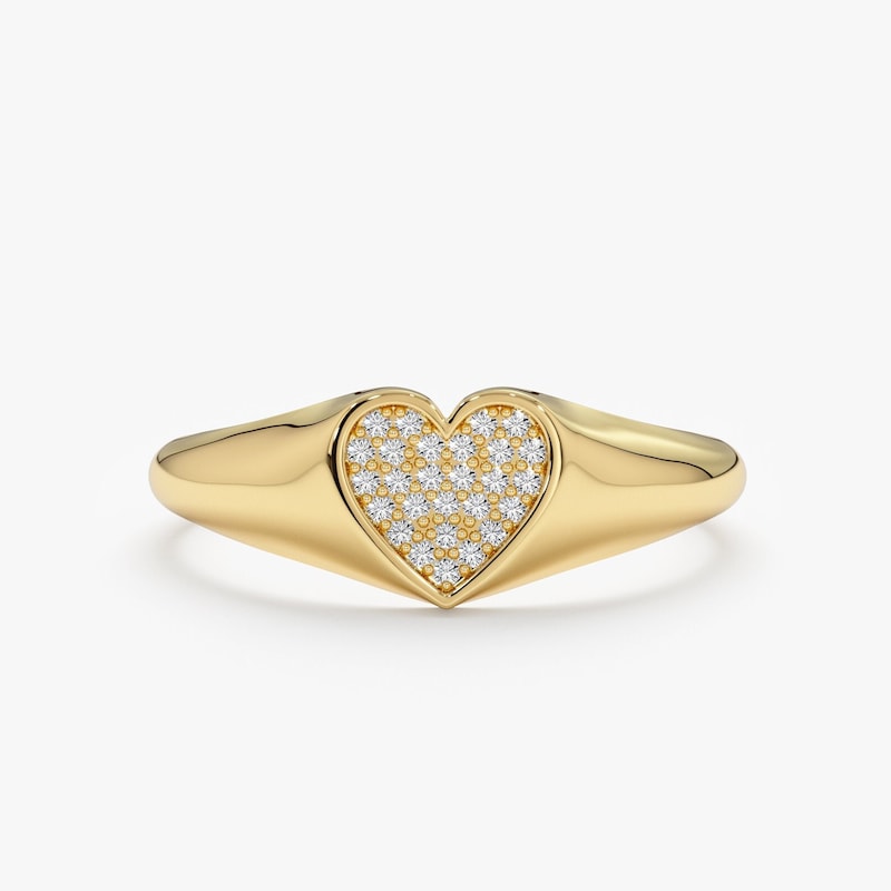 Heart Ring Sarah Elise - Etsy